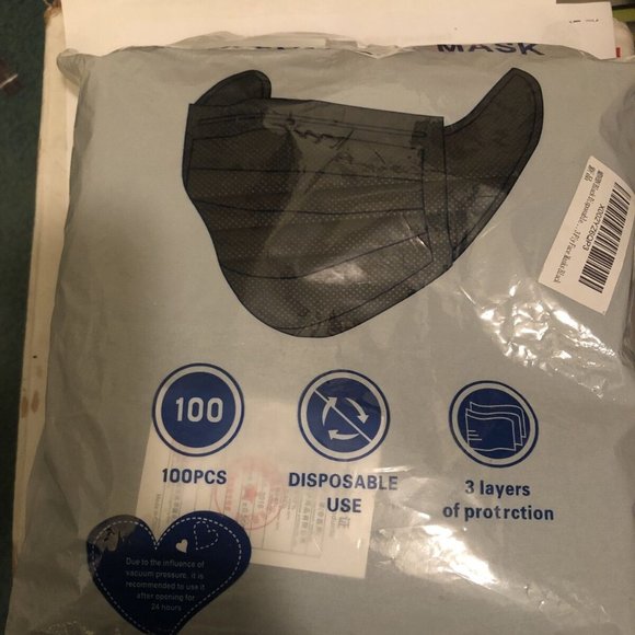 Accessories | 10 Pcs Disposable Face Mask Non Medical Surgical 3 Ply ...